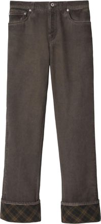 Burberry Jeans mit weitem Bein - Grau