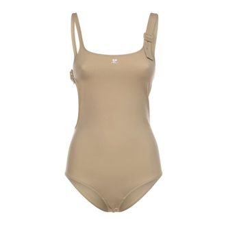 Courr&egrave;ges Femme, Tops, Beige, Taille: 40 FR Body