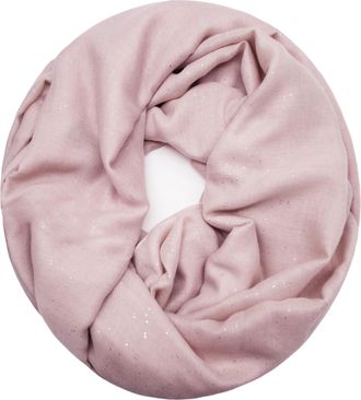 Glamexx24 Gloop Damen Loop Schal Schlauchschal, Tuch, leichter Langschal Schlauchschal 01122-01123-P, 01123a6 Pink, Einheitsgr&ouml;&szlig;e