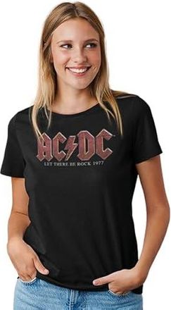 AC/DC Grunge Logo, WOACDCRTS065, Noir, Taille XXL