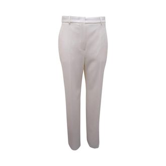 Max Mara Agami Wollhose - - Trousers - Damen - Wei&szlig; - S