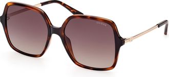 Guess GU7845 dark havana 57