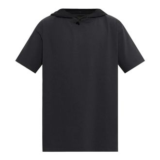 Maison Margiela T-shirt &agrave; capuche - Homme - Tops - Bleu - Taille: L
