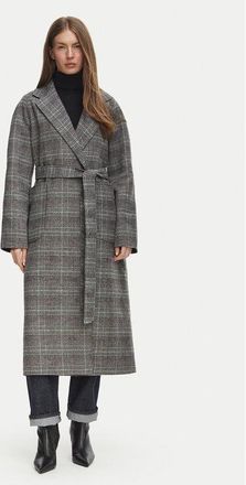 Tommy Hilfiger Wollmantel WW0WW51526 Grau Regular Fit