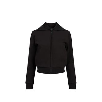 Guess Sweatshirt zipp&eacute; en coton m&eacute;lang&eacute;