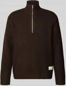 Jack & Jones Relaxed Fit Strickpullover aus elastischem Woll-Mix