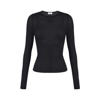 Elisabetta Franchi Damen, Oberteile, Schwarzk, 2XLGr&ouml;&szlig;e
