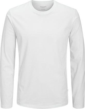Jack & Jones Male Langarm-T-Shirt Einfarbig Langarm-T-Shirt