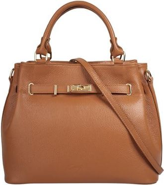 Samantha Look Sac à main Femme cuir véritable | Fabriqué en Italie, sac à poignée spacieux avec compartiment pour smartphone 022173