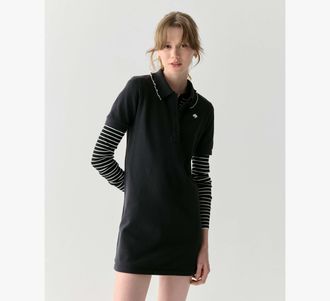 Kate Spade New York Ruffle Logo Polokleid