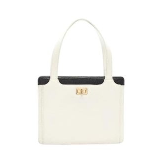 Chanel Pre-owned 2.55 Tote Bag aus genarbtem Kalbsleder - - Pre-owned - Damen - Wei&szlig; - ONE SIZE