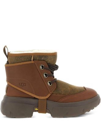 UGG bottines JLD à lacets - Marron