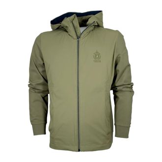 Aeronautica Gr&uuml;ne Hybridjacke mit Abnehmbarer Kapuze - - Jackets - Herren - Gr&uuml;n - 2XL