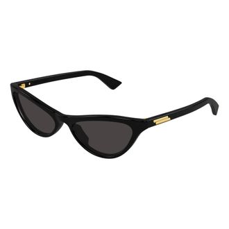 Bottega Veneta Schwarz/Graue Sonnenbrille Bv1414S - - Accessories - Damen - Schwarzk - 56 MM