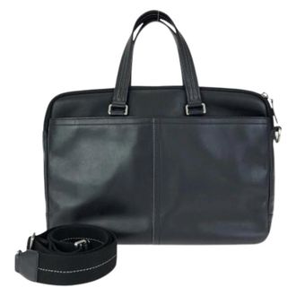 Coach Pre-owned Leder 2way Aktentasche - - Pre-owned - Herren - Schwarzk - ONE SIZE