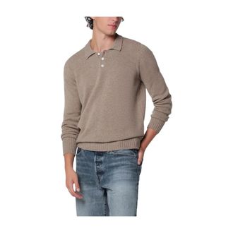 Drumohr Polo ML Rasata - - Tops - Herren - Beige - M