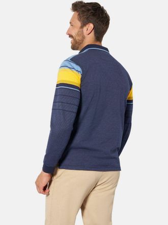 Babista Langarm-Poloshirt FILOSSI mit mehrfarbigem Muster