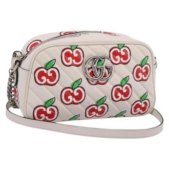 Gucci Pre-owned Vintage Schultertasche - - Pre-owned - Damen - Wei&szlig; - ONE SIZE