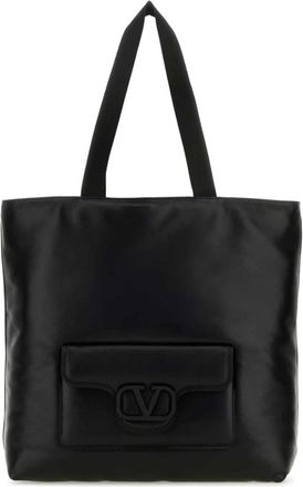 Valentino Garavani Homme, Sacs, Noir, Taille: ONE Size Noir Shopping Bag