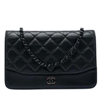 Chanel Pre-owned Wallet on Chain - Femme - Pre-owned - Noir - Taille: ONE Size