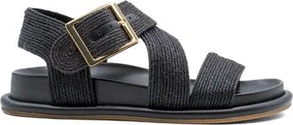 Paloma Barcel&oacute; Femme, Chaussures, Noir, Taille: 39 EU Sandalo Bio