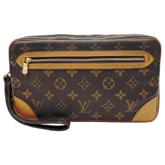Louis Vuitton Sac pochette Pre-owned - Femme - Pre-owned - Brun - Taille: ONE Size