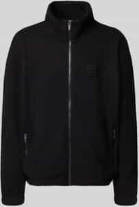 Calvin Klein Fleecejacke aus Woll-Mix