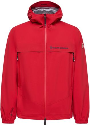 Moncler Moncler Shipton Hooded Packable Gore-tex Shell Jacket, Men, Red, Size: 0