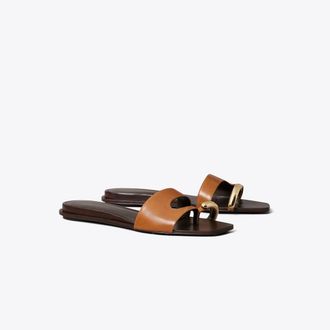 Tory Burch Damen Slide mit Piercingdetail