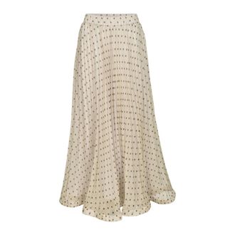 P.A.R.O.S.H. P.a.r.o.s.h., Femme, Jupes, Beige, Taille: 38 FR Maxi Skirt