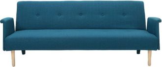 Miliboo Miliboo - Design-Sofa verstellbar Blau oscar