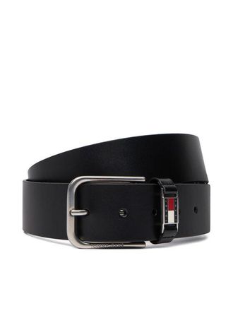 Tommy Jeans Herreng&uuml;rtel Tjm Scanton 4.0 AM0AM13687 Schwarz