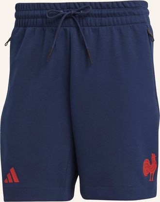 adidas Frankreich Travel Shorts blau