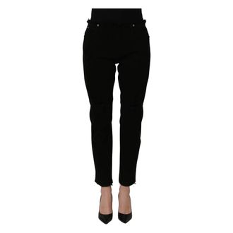 Dolce & Gabbana Skinny Jeans aus Denim - - Jeans - Damen - Schwarzk - XS