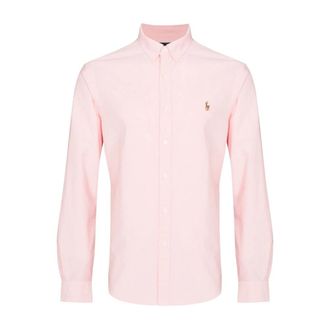 Polo Ralph Lauren Slim Fit Oxford Hemd - - Shirts - Herren - Rosa - XL