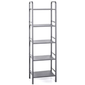 M&S Collection Etag&egrave;re lat&eacute;rale 40 x 28 x 137 cm Gris fonc&eacute;