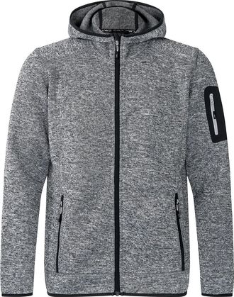 F.lli Campagnolo Man Jacket Fix Hood, Man, Ice-Titanio-Nero, 58