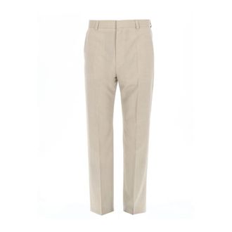 HUGO BOSS Teagan231X Flach geschnittene Wollanzughose - - Trousers - Herren - Beige - S