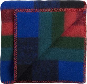 Roros Tweed Mikkel Mini - Wolldecke aus norwegischer Lammwolle - Design von Kristine Five Melvaer - Deckenma&szlig;e: 100 x 135 cm (3751-M - Dark, 100 x 135 cm)