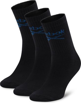 Reebok Lange Socken Reebok R0258-SS24 (3-pack) Schwarz