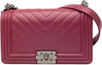 Chanel Sac bandouli&egrave;re Vintage Pre-owned - Femme - Pre-owned - Rose - Taille: ONE Size