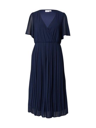 Vila Midikleid VIAJanelle (1-tlg) Drapiert/gerafft