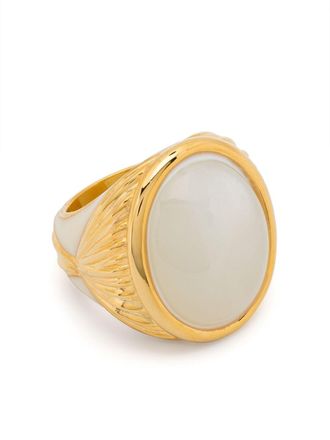 Aur&eacute;lie Bidermann Rosario signet ring - Or