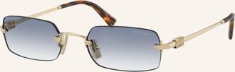 Miu Miu Sonnenbrille mub50s gold