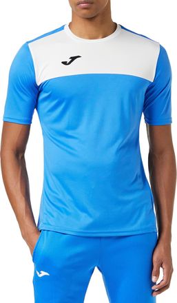 Joma Mens Short Sleeve Sports T-Shirt, 6XS - 3XL - Atmungsaktiv und Schnell Trocknend - Winner