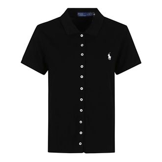 Polo Ralph Lauren Femme, Blouses et Chemises, Noir, Taille: 40 FR T-Shirt Noir