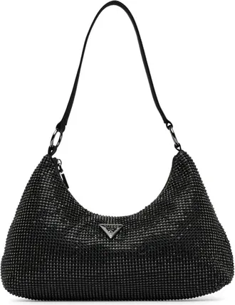 Guess Sac bandouli&egrave;re Jewels Wristlet - Femme - Sacs - Noir - Taille: ONE Size