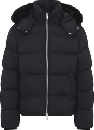 Moose Knuckles Everest Puffer Hooded Jacket - Homme - Vestes - Noir - Taille: S