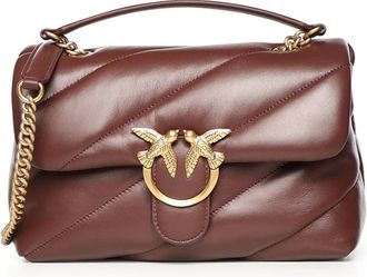 Pinko Pinko, Femme, Sacs, Violet, Taille: ONE Size Love Bag Puff