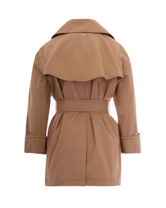 Herno Womens Trench Coat Dean Camel & Raincoats